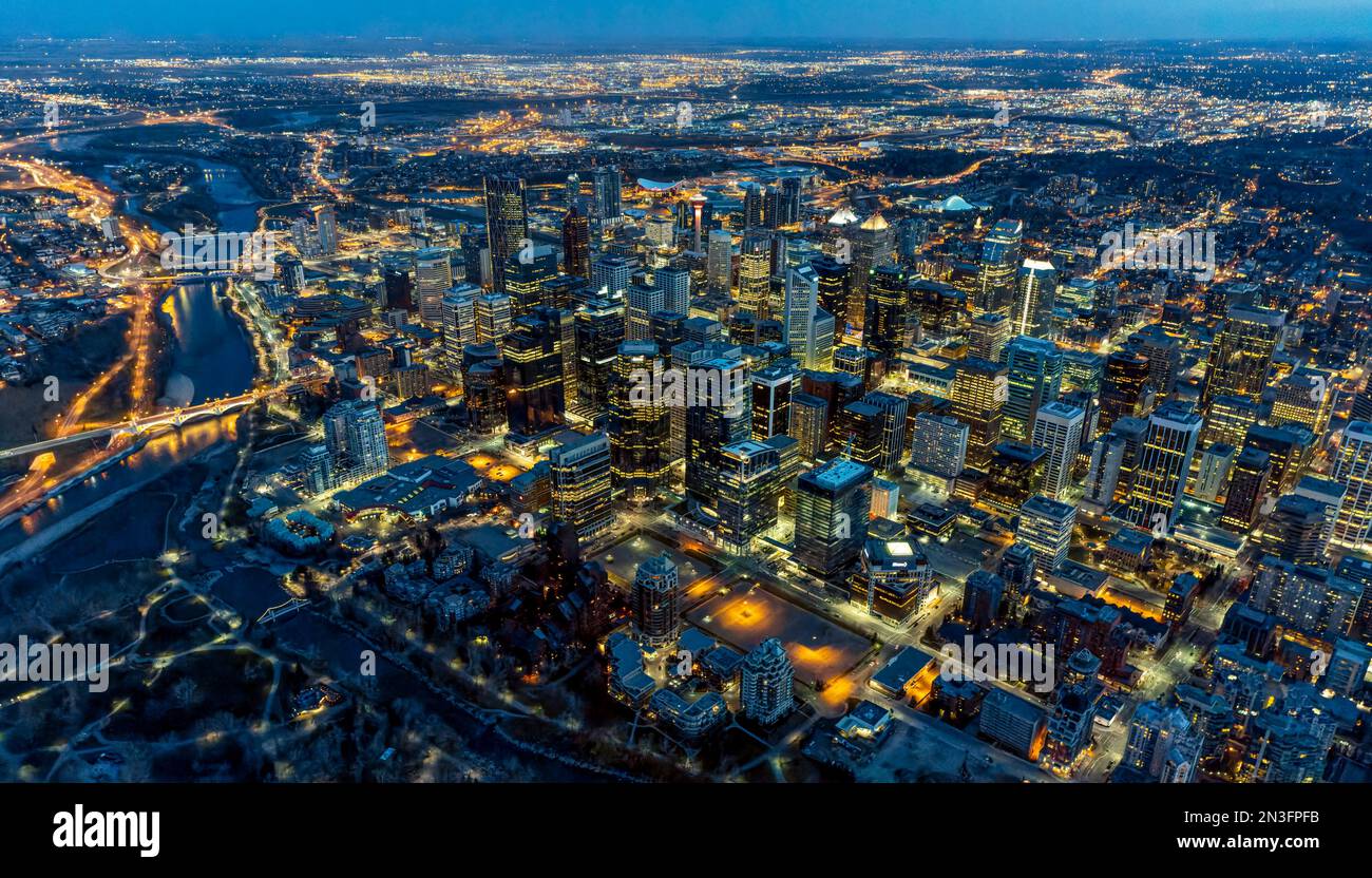 Calgary stampede aerial hi-res stock photography and images - Alamy