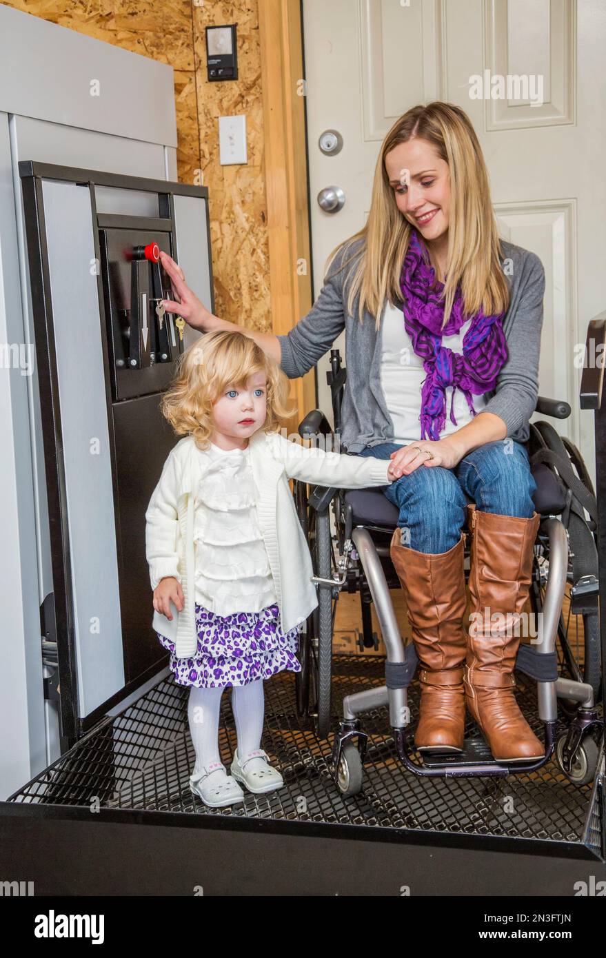 Child powered wheelchair hi-res stock photography and images - Alamy