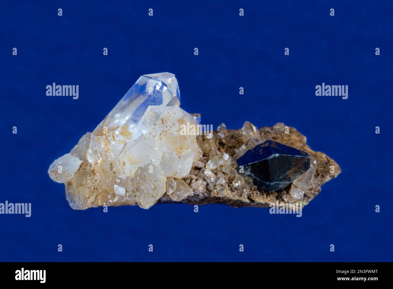 Mineral Crystal Structure Cutouts