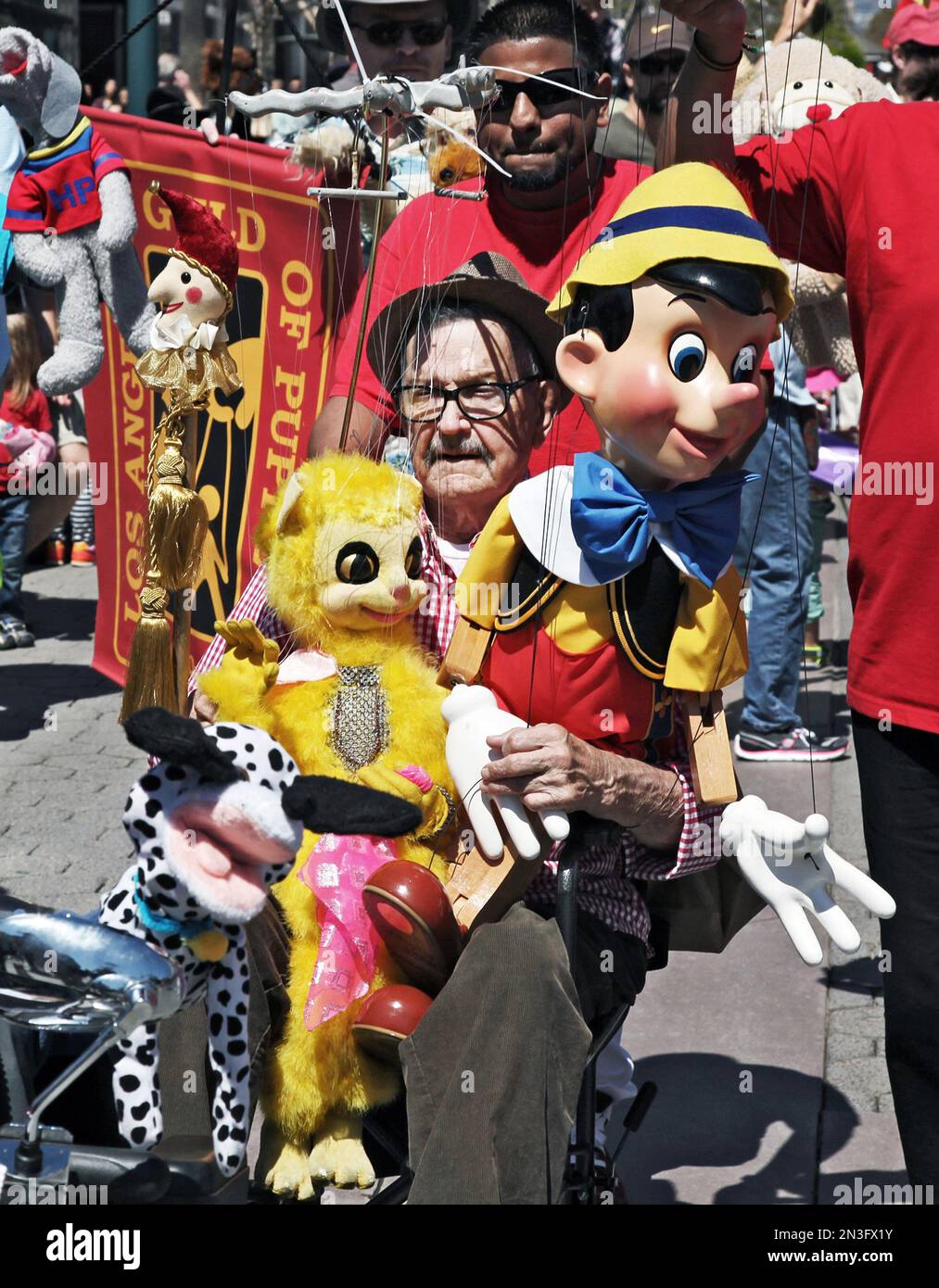 FILE-This April 6, 2014 file photo Bob Baker, who founded The Bob Baker ...