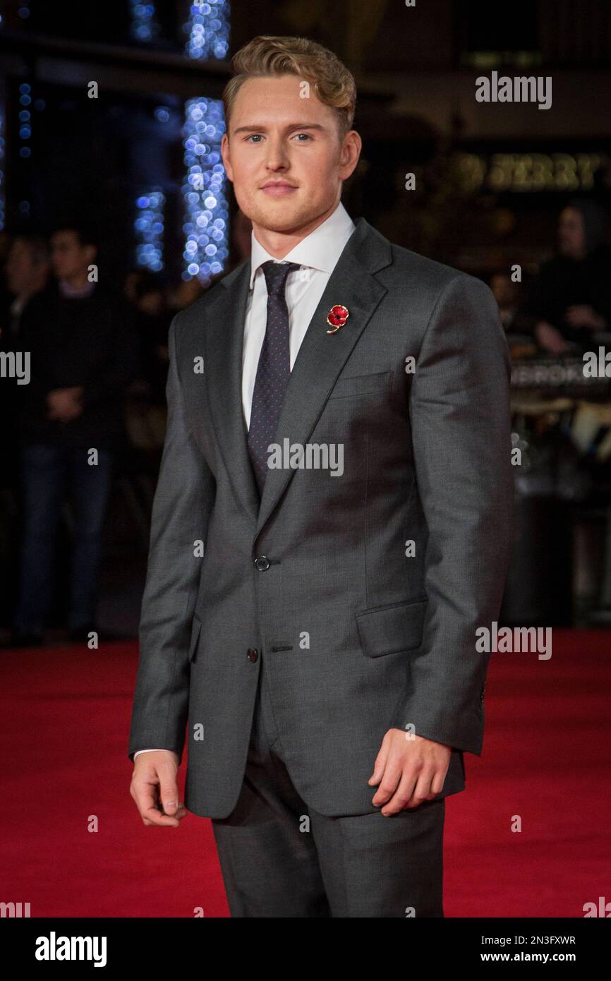 Actor Ross Anderson poses for photographers upon arrival at the ...
