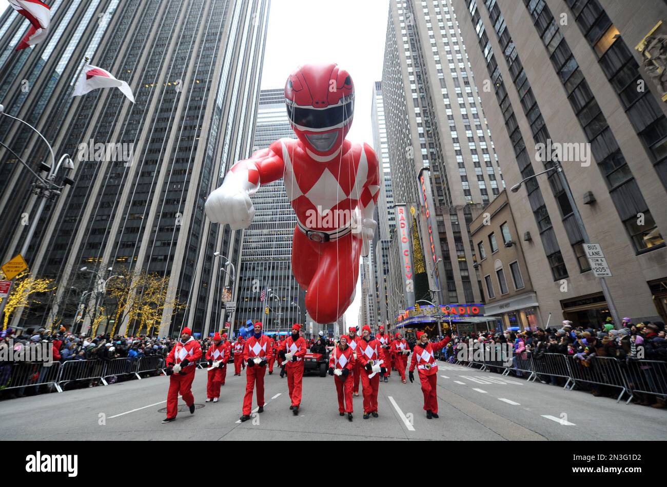 IMAGE DISTRIBUTED FOR POWER RANGERS - The iconic Red Mighty Morphin ...