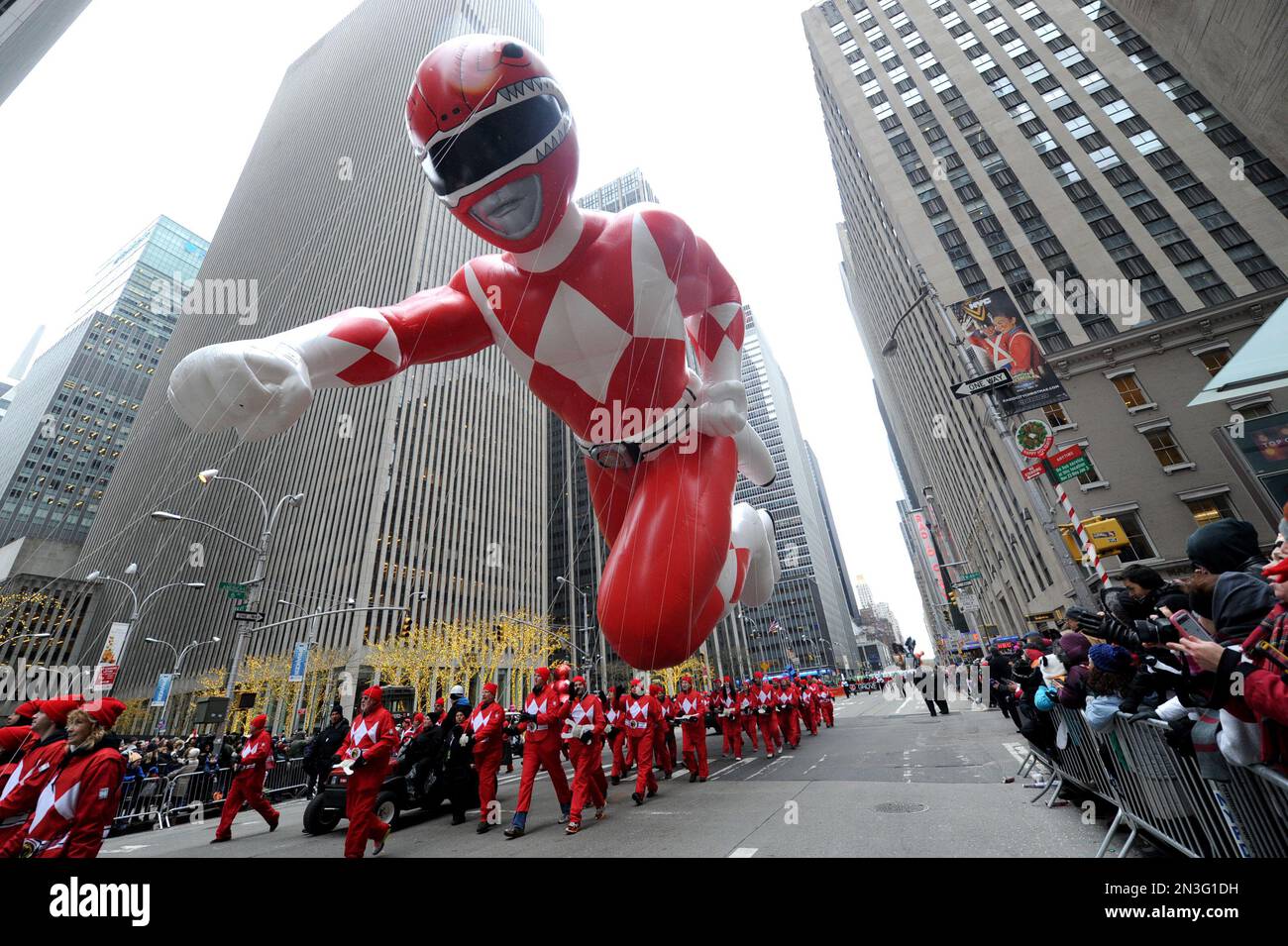 IMAGE DISTRIBUTED FOR POWER RANGERS - The iconic Red Mighty Morphin ...