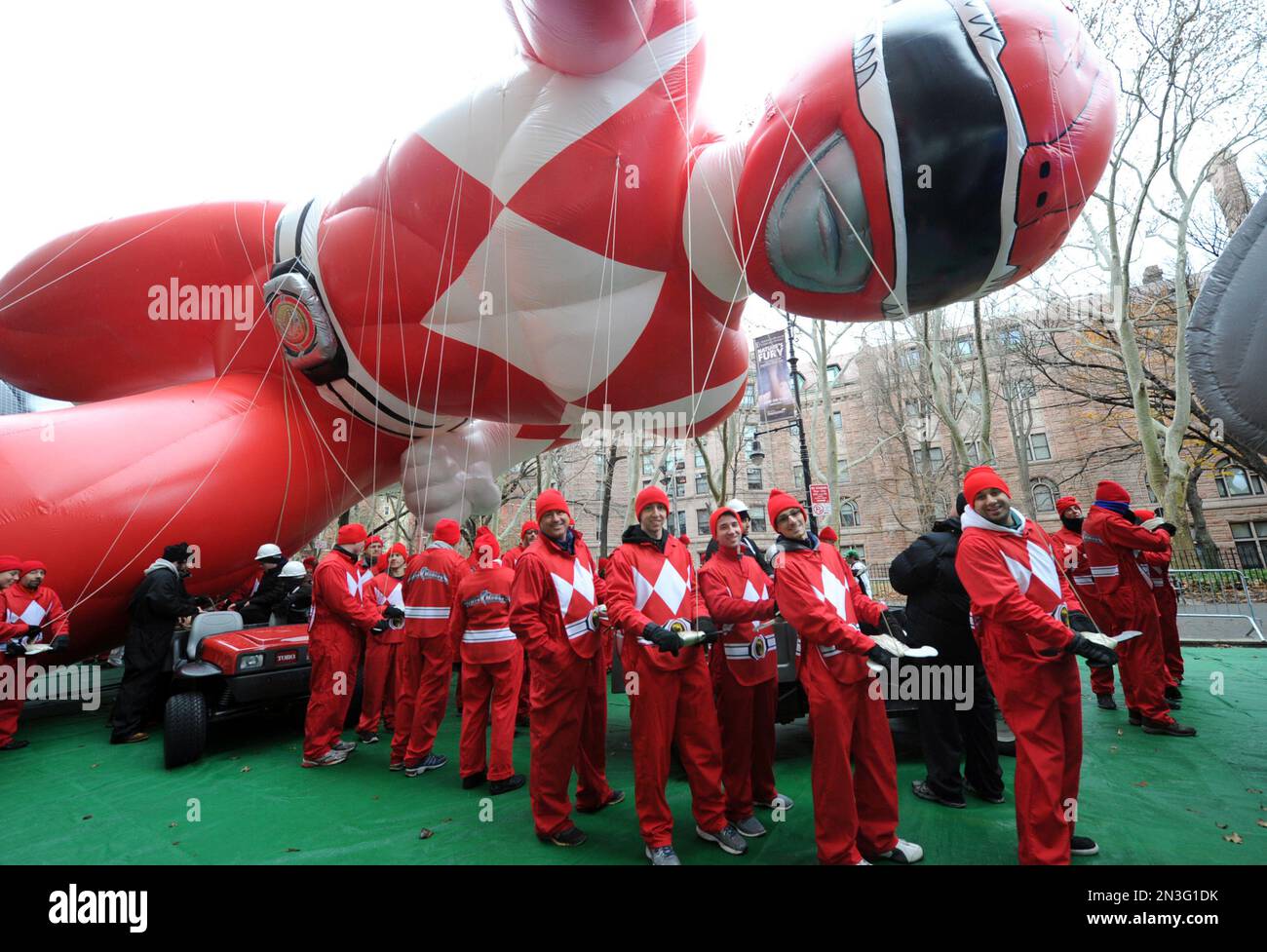 IMAGE DISTRIBUTED FOR POWER RANGERS - The new Red Mighty Morphin Power ...