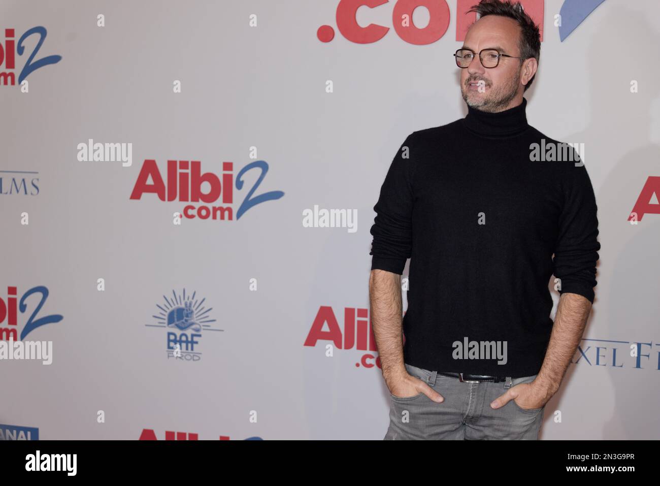Paris, France. 6th Feb, 2023. Jarry attends the Alibi.com 2 premiere by ...