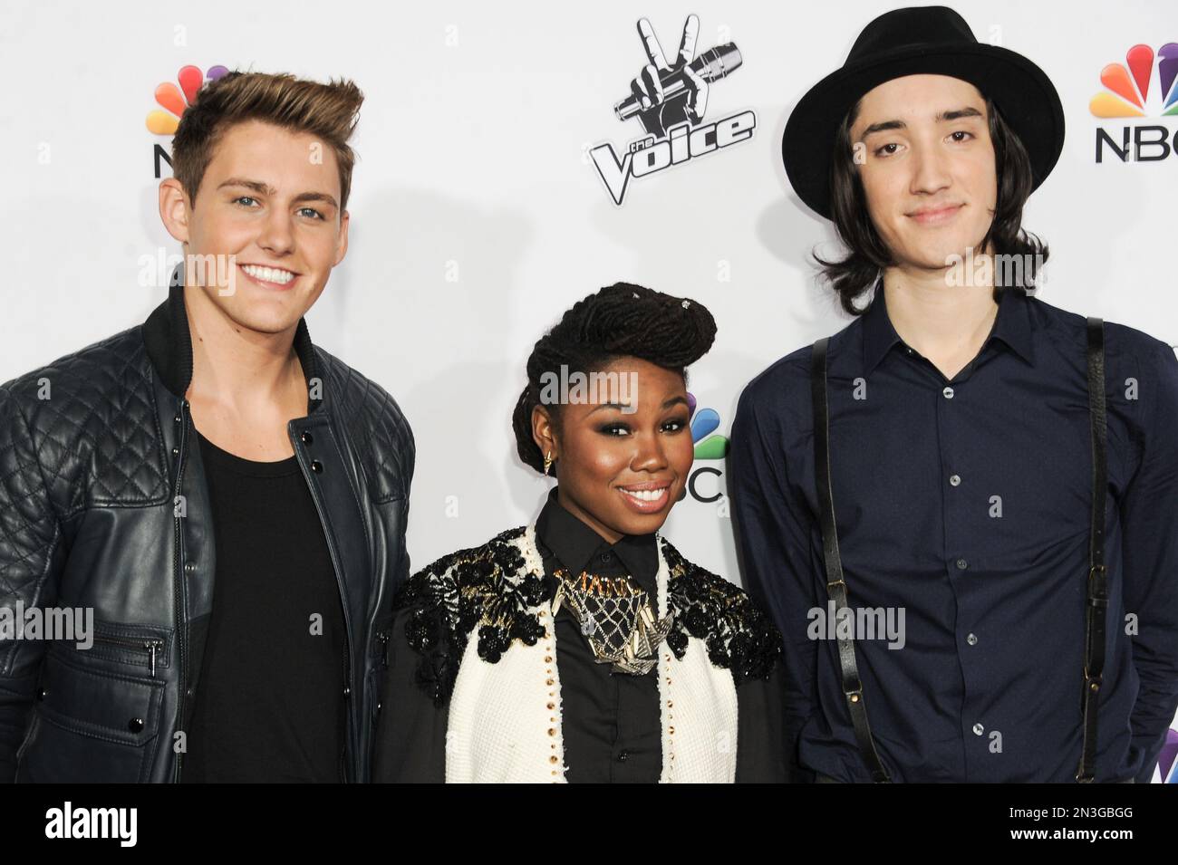 From left, Ryan Sill, Anita Antoinette and Taylor John Williams arrive ...