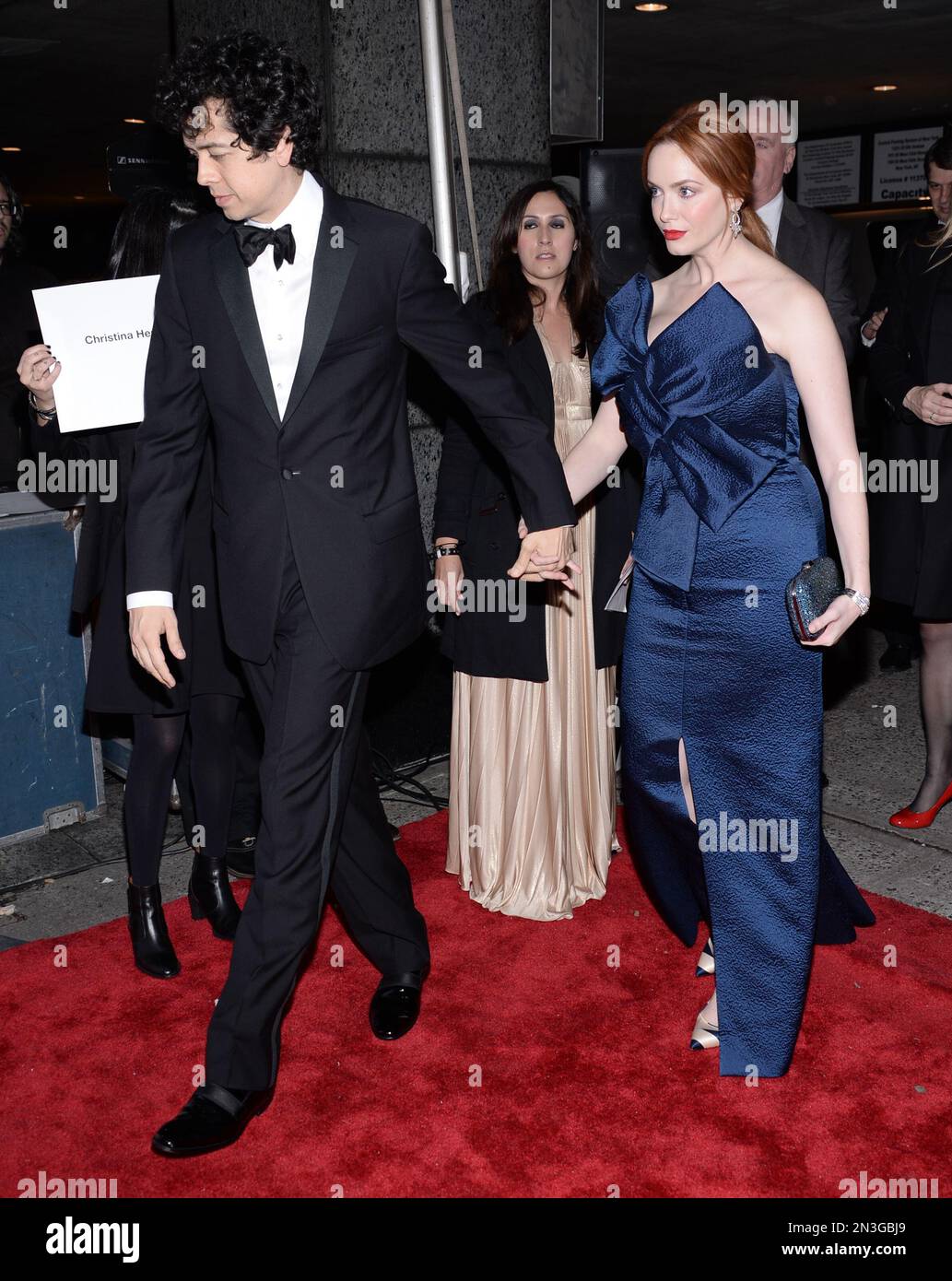Christina Hendricks and husband Geoffrey Arend attend the International ...