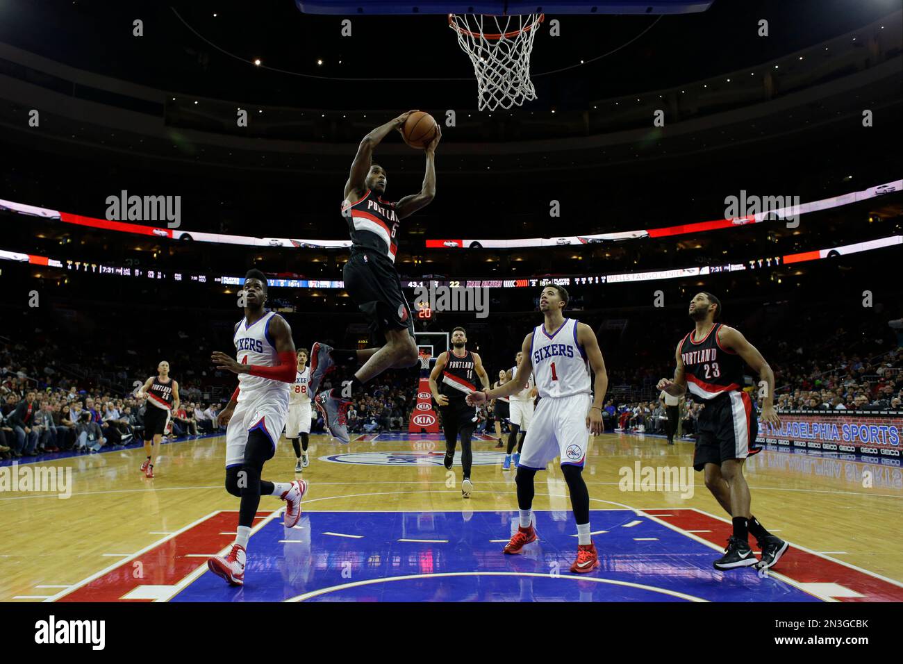 Portland Trail Blazers' Will Barton in action during an NBA basketball ...