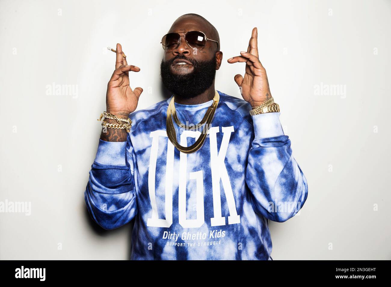 This Nov. 11, 2014 photo shows rapper Rick Ross posing for a portrait ...