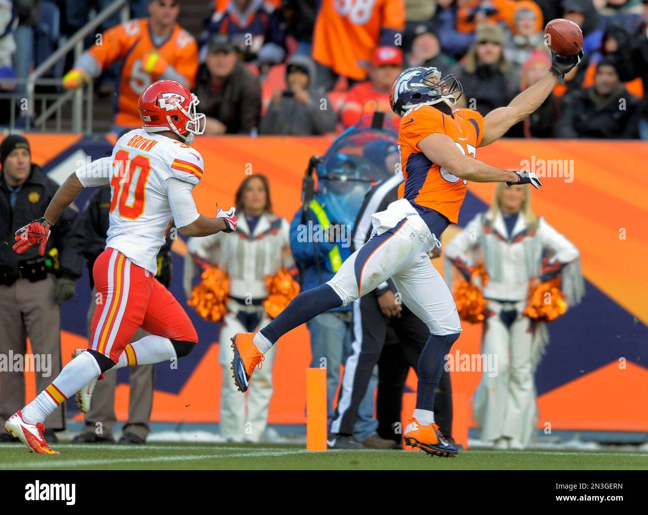 Denver Broncos Eric Decker Catches