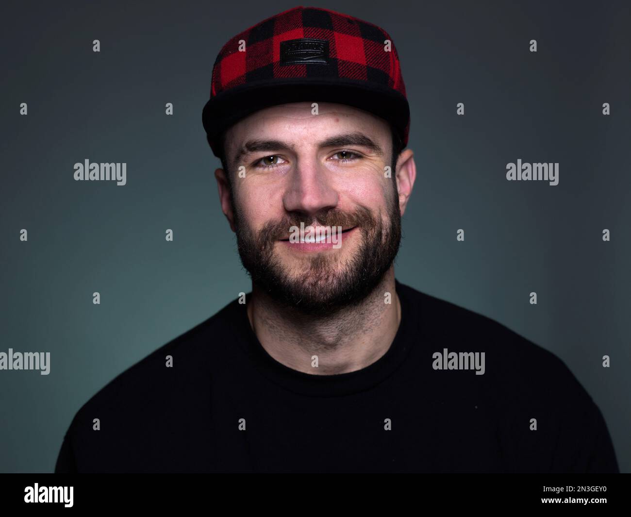 Country singer Sam Hunt poses for a portrait, on Monday, Nov. 23, 2014 ...
