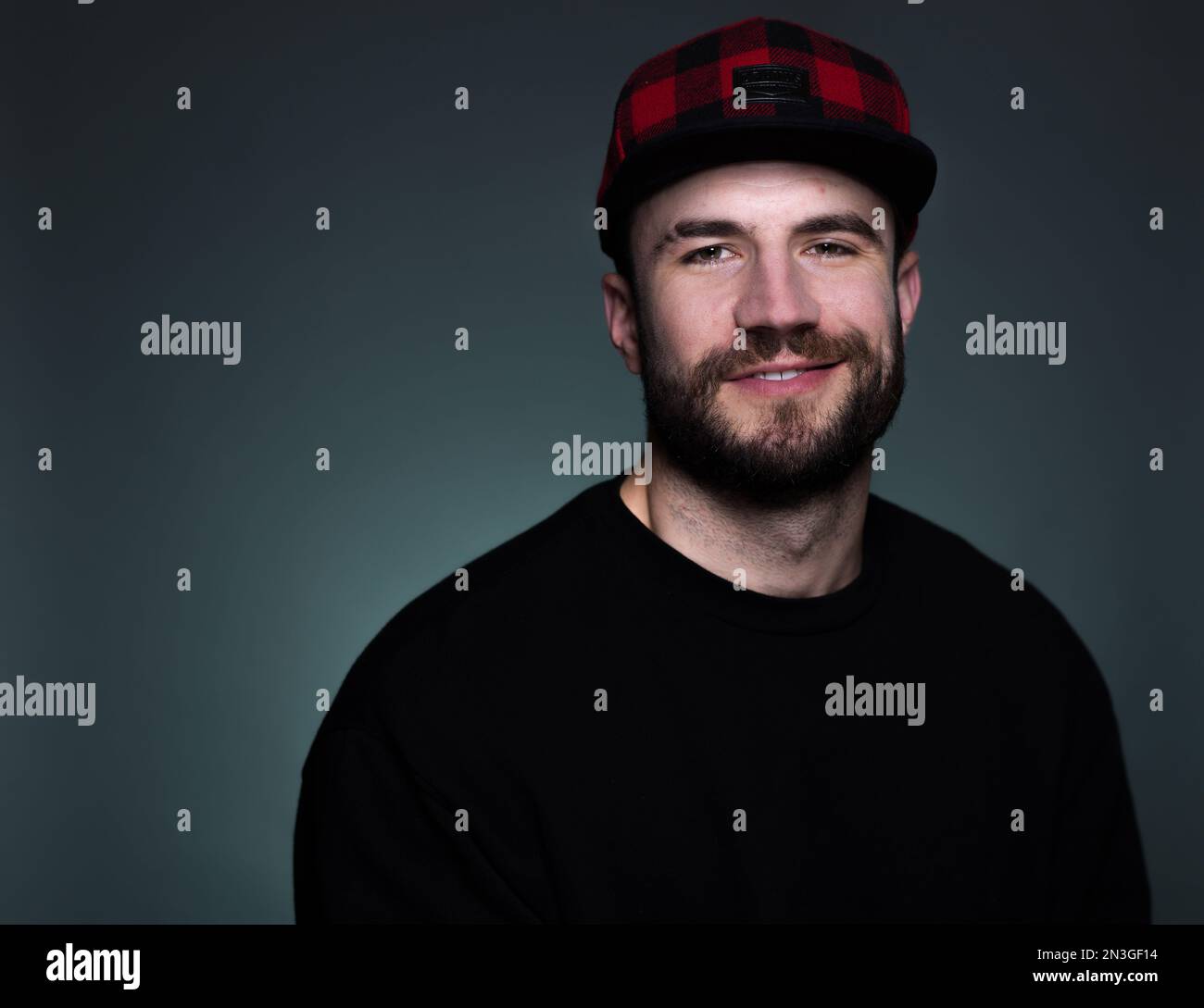 Country singer Sam Hunt poses for a portrait, on Monday, Nov. 23, 2014 ...