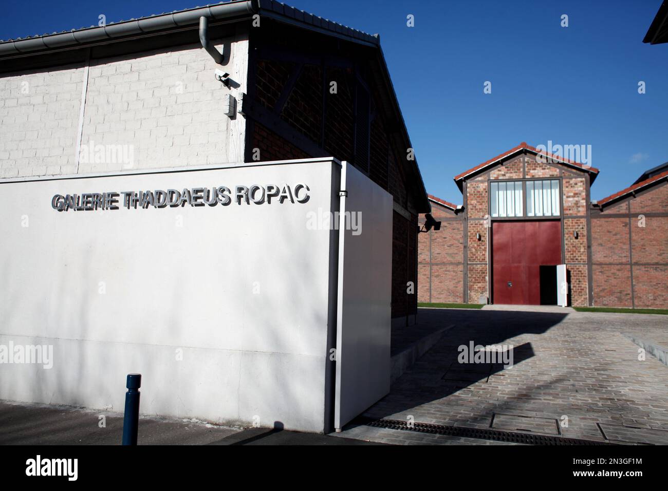 This Wednesday, Nov. 12, 2014 photo shows a view of the Thaddeus Ropac ...