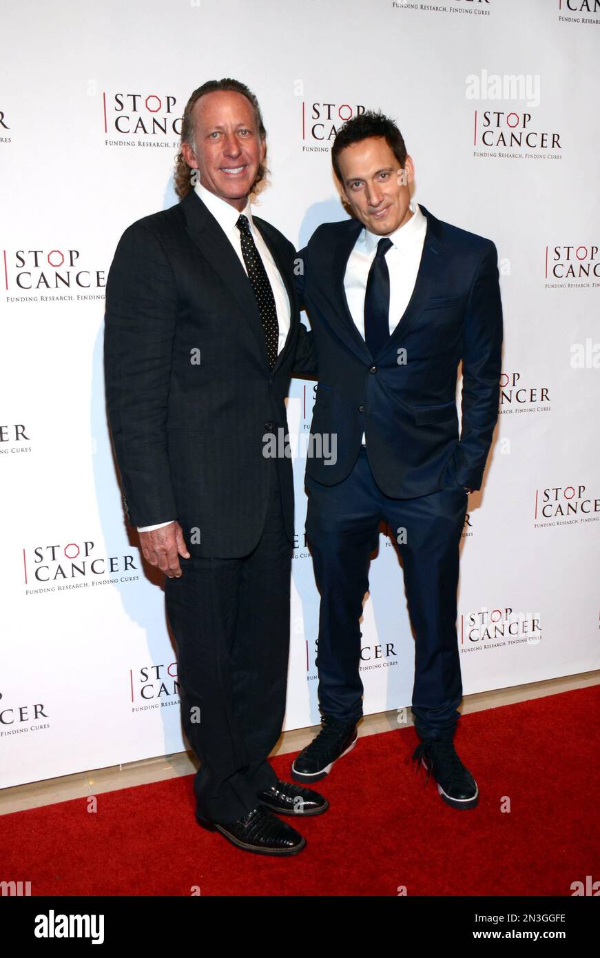 Michael A. Hammer and Elon Gold arrive at Stop Cancer's Annual Gala at ...