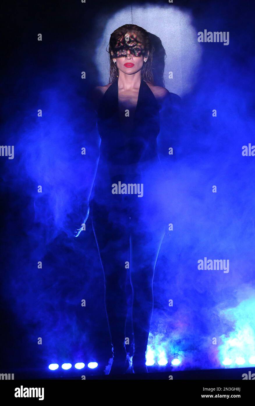 Jennifer Lopez performs on stage at the 42nd annual American Music ...