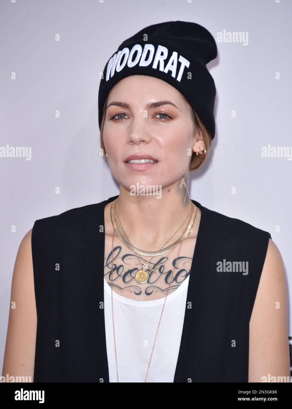 Skylar Grey arrives at the 42nd annual American Music Awards at Nokia ...