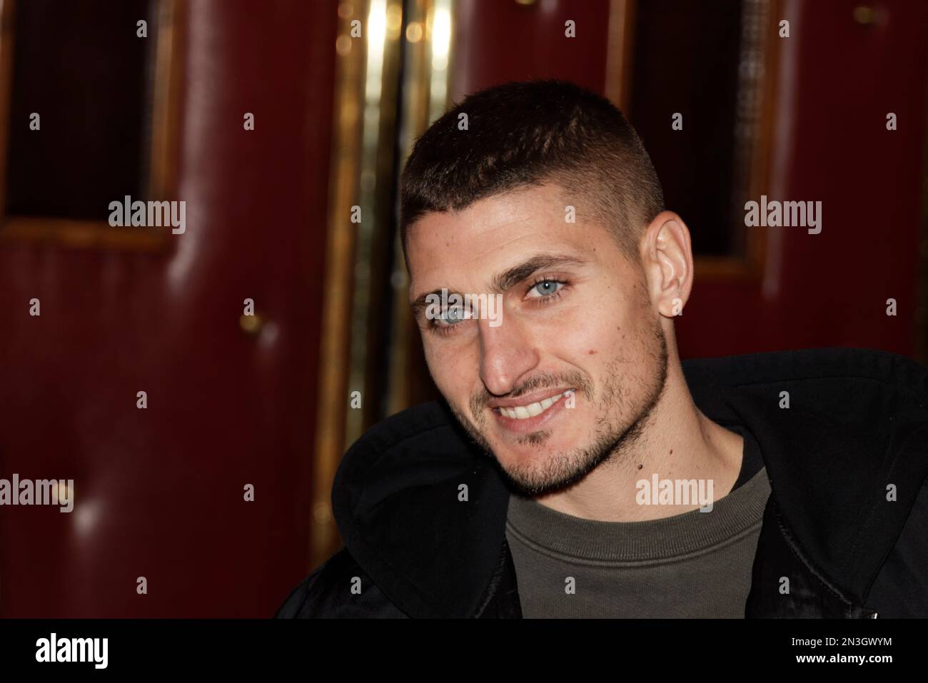 Paris, France. 6th Feb, 2023. Marco Veratti (PSG) attends the Alibi.com ...