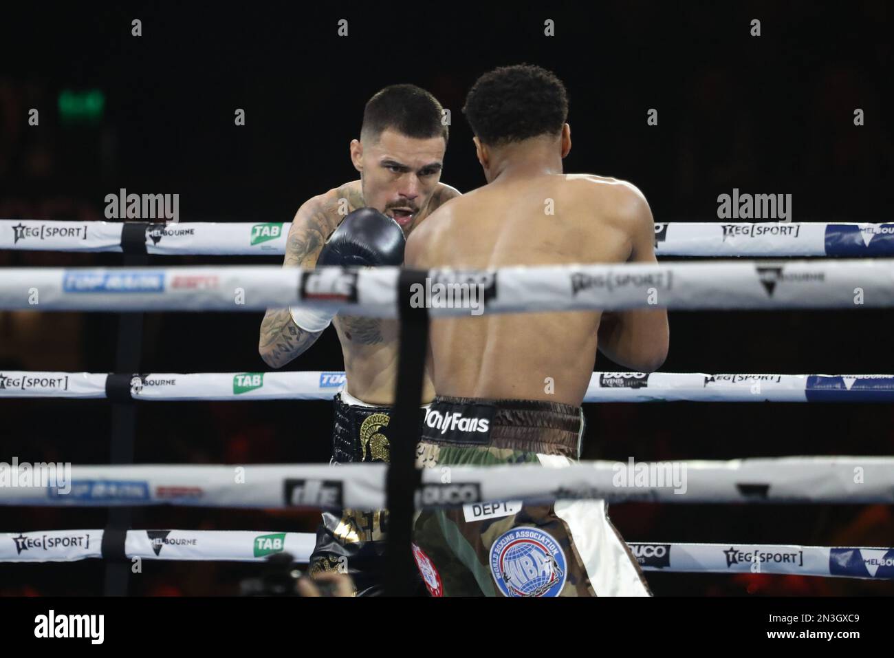 Devin haney george kambosos hi-res stock photography and images - Alamy