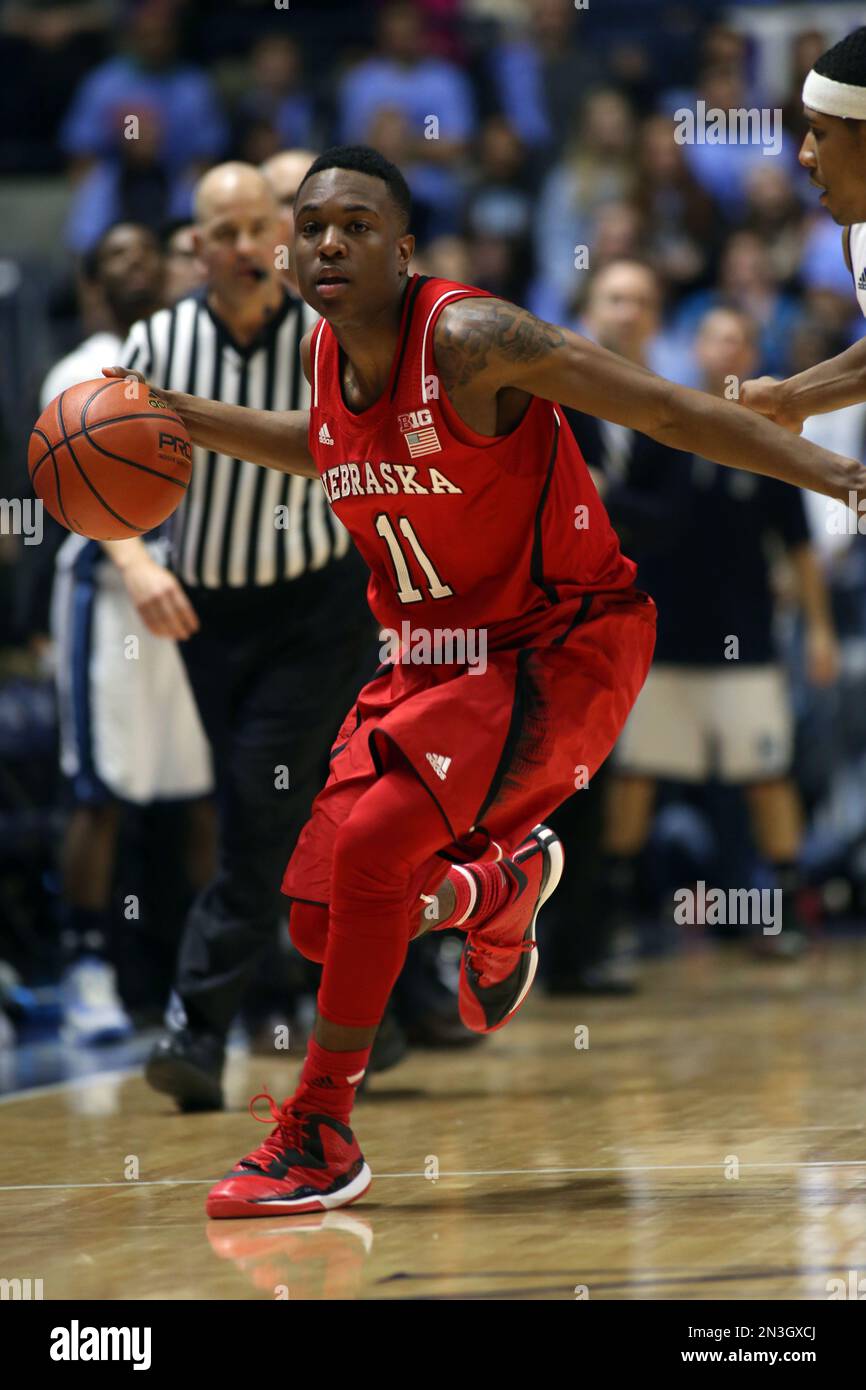 Nebraska's Tarin Smith (11) during an NCAA college basketball game ...