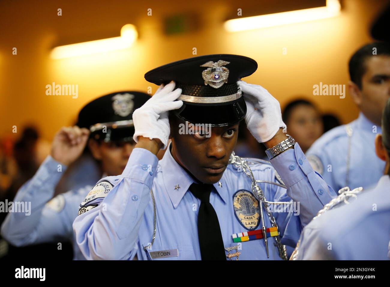 IMAGE DISTRIBUTED FOR THE RAY CHARLES FOUNDATION - An LAPD Cadet ...