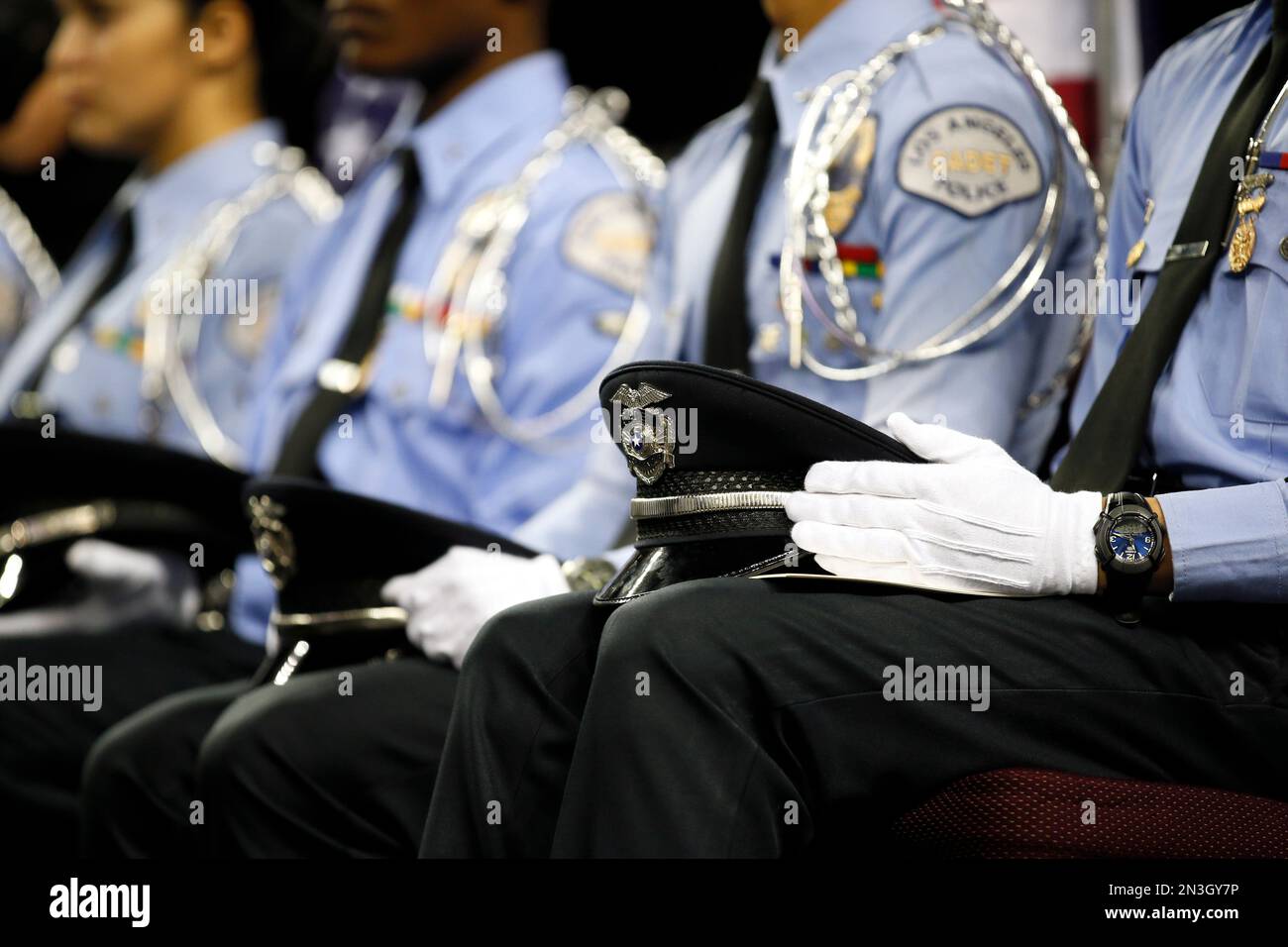 IMAGE DISTRIBUTED FOR THE RAY CHARLES FOUNDATION - An LAPD Cadet ...