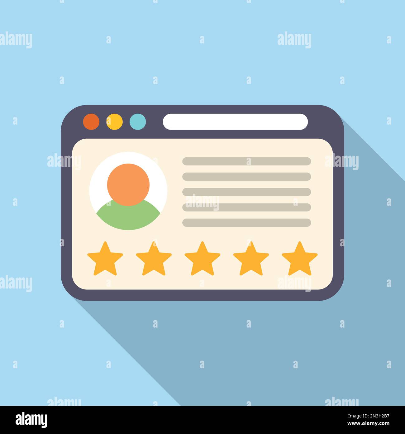 Web site icon flat vector. Brand ambassador. Social marketing Stock ...