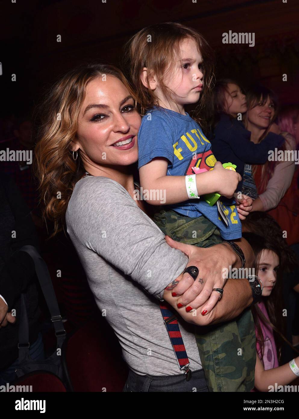 Drea de Matteo, left, and Waylon Jennings attend Yo Gabba Gabba! LIVE ...