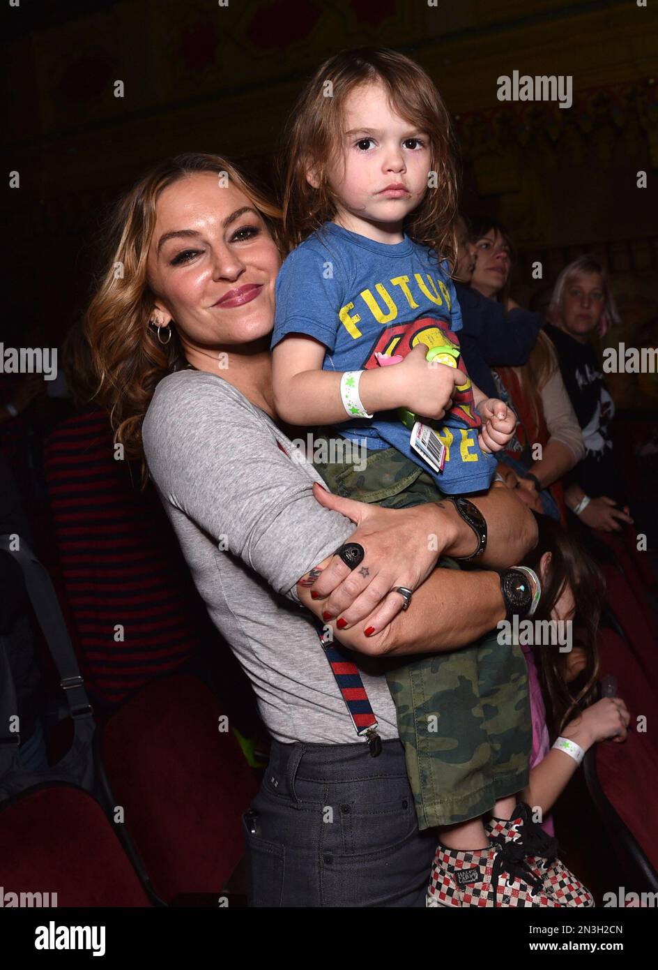 Drea de Matteo, left, and Waylon Jennings attend Yo Gabba Gabba! LIVE ...