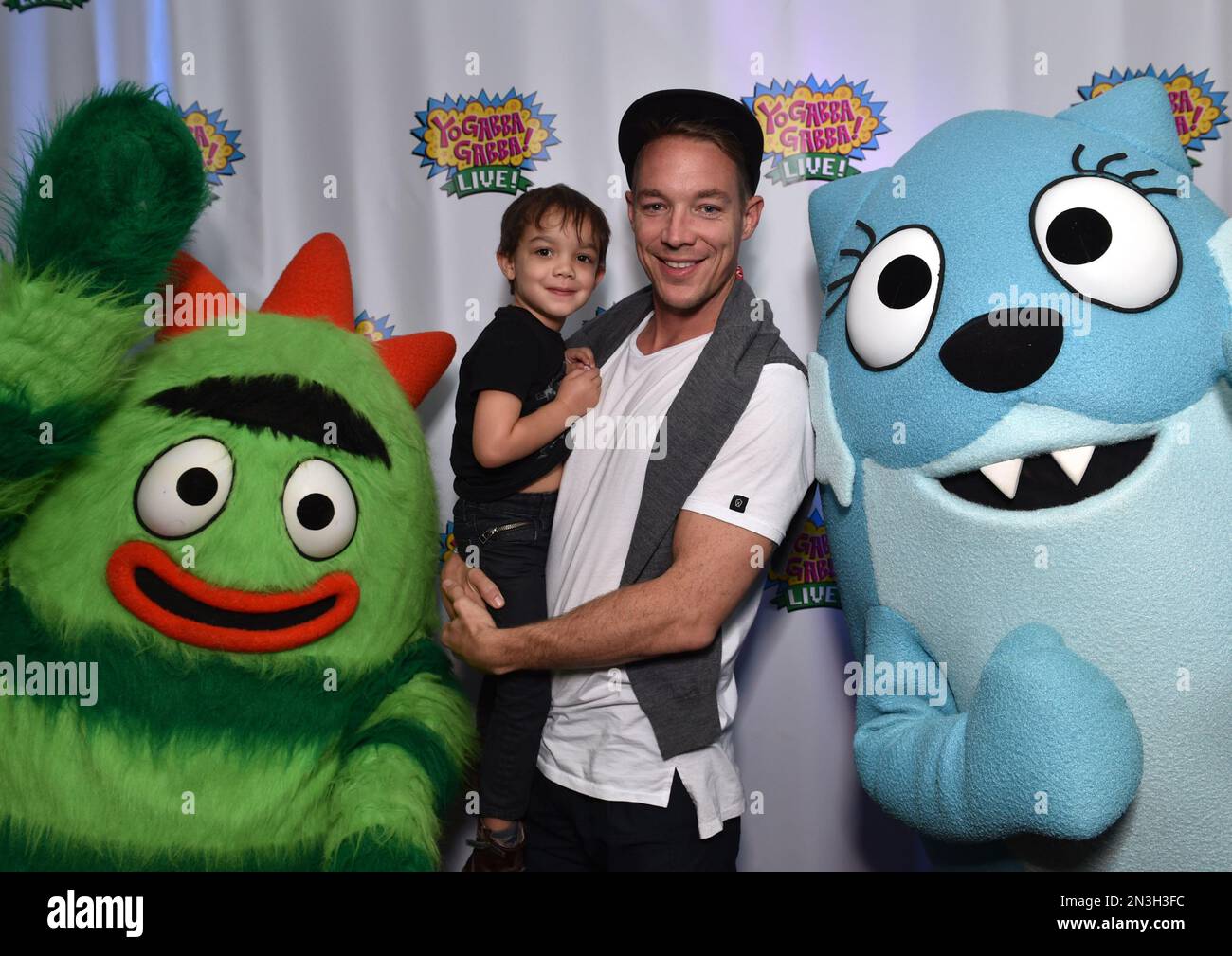 Diplo, right, and Lockett Pentz attend Yo Gabba Gabba! LIVE! Music Is ...
