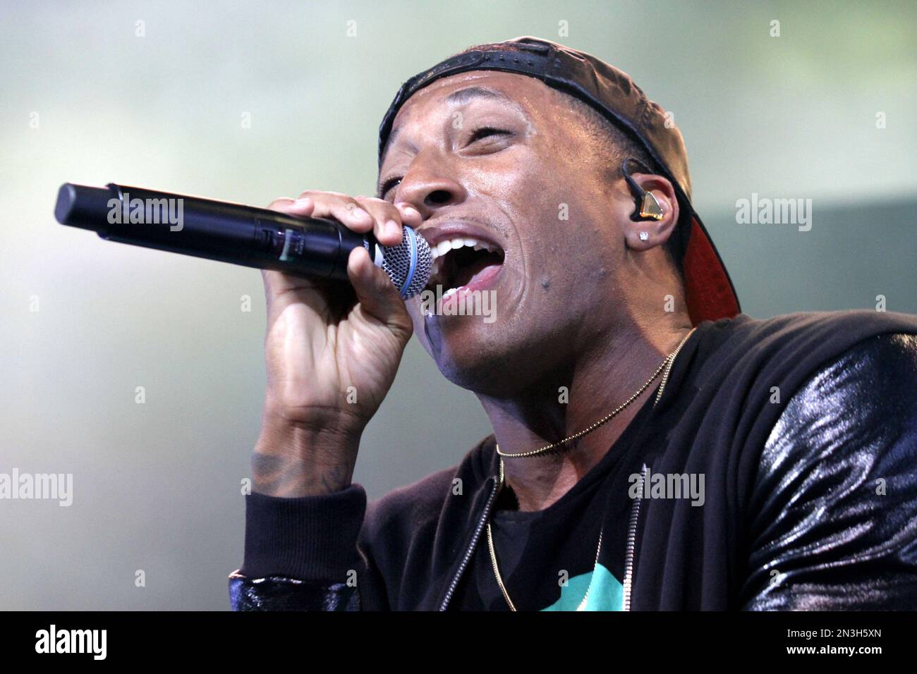 Christian hip-hop artist Lecrae (Lecrae Moore) energized the sold out ...