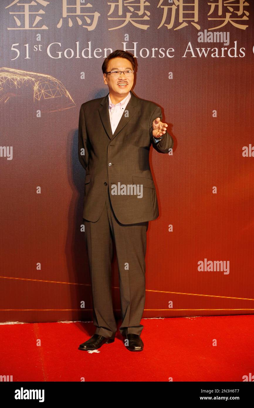 Hong Kong actor Ng Man-Tat arrives at the 51st Golden Horse Awards in ...