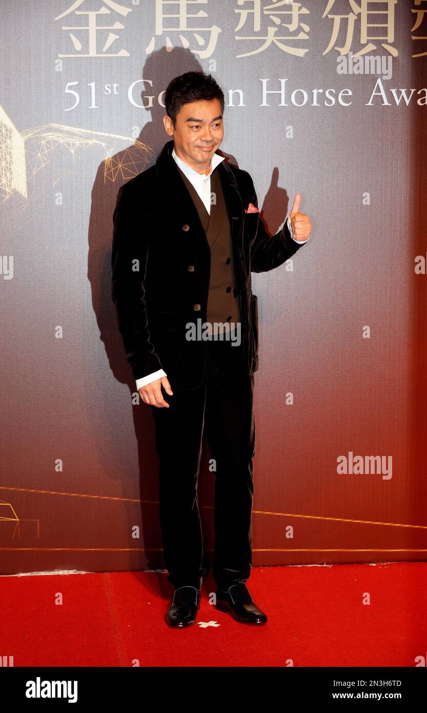 Hong Kong actor Sean Lau arrives at the 51st Golden Horse Awards in ...