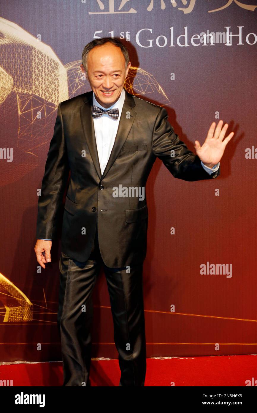 Taiwanese actor Chin Shih-Chieh arrives at the 51st Golden Horse Awards ...