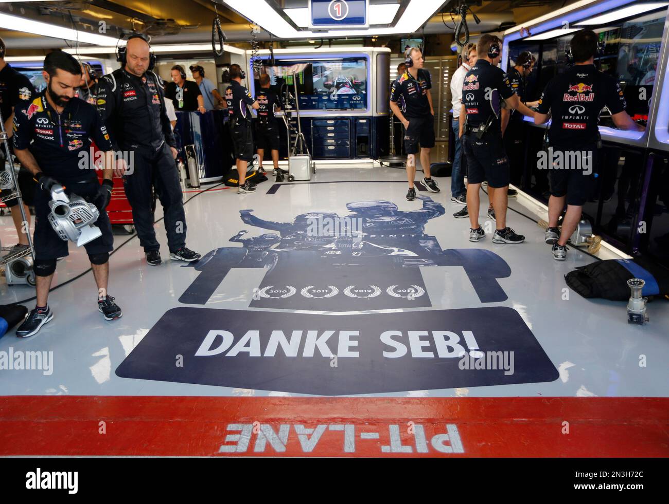 "Danke Seb!" or Thanks Seb (for Sebastian) in German, is displayed in ...