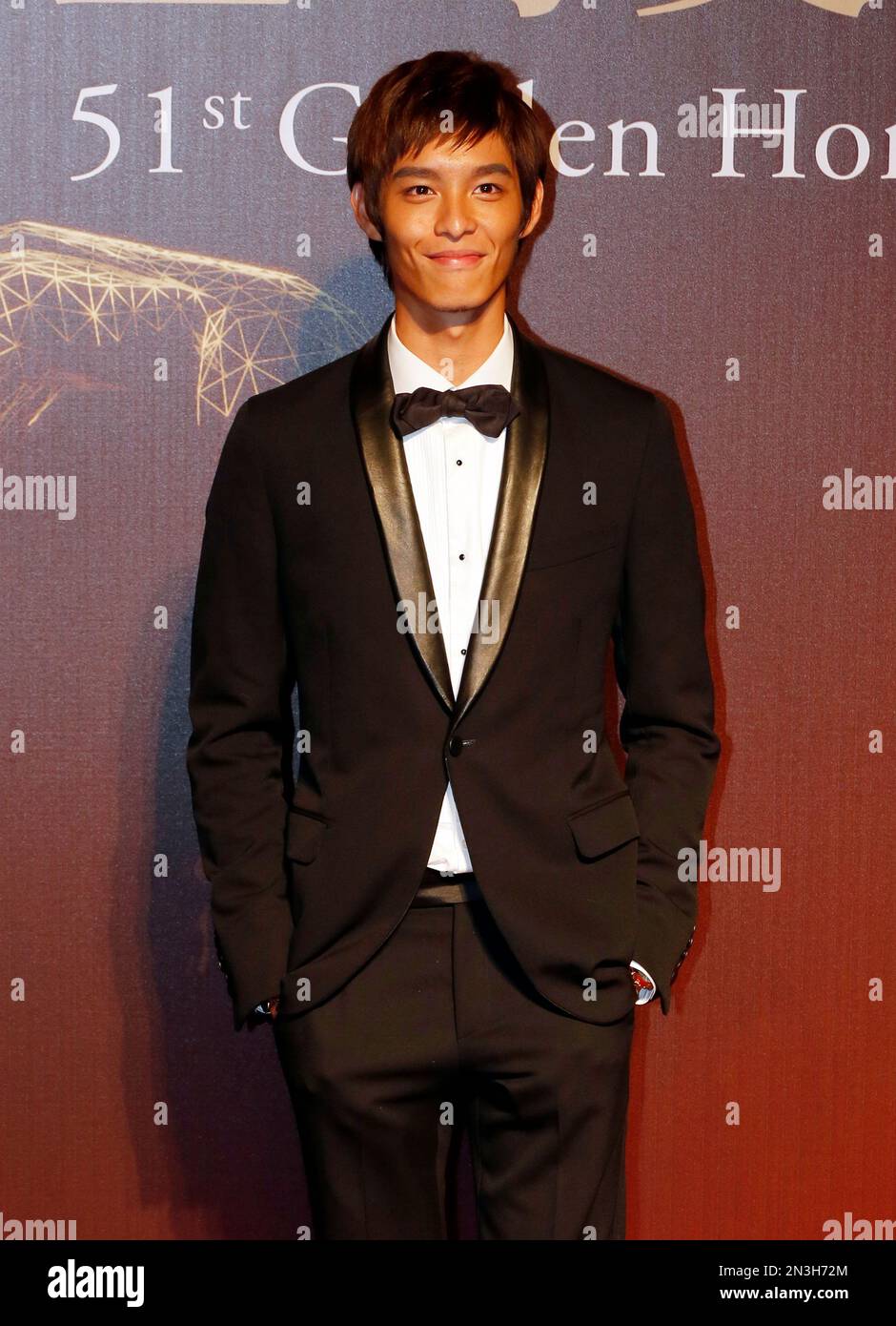Taiwanese actor Tsao Yu-Ning arrives at the 51st Golden Horse Awards in ...