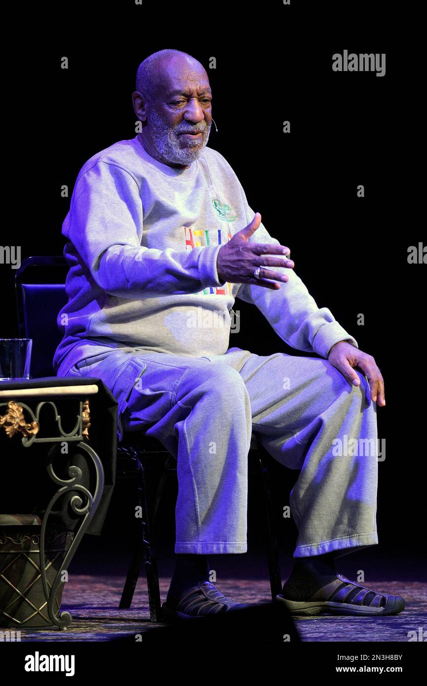 Comedian Bill Cosby performs during a show at the Maxwell C. King ...