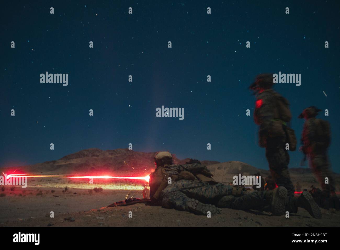Twentynine Palms, California, USA. 29th Jan, 2023. U.S. Marines with 3d ...