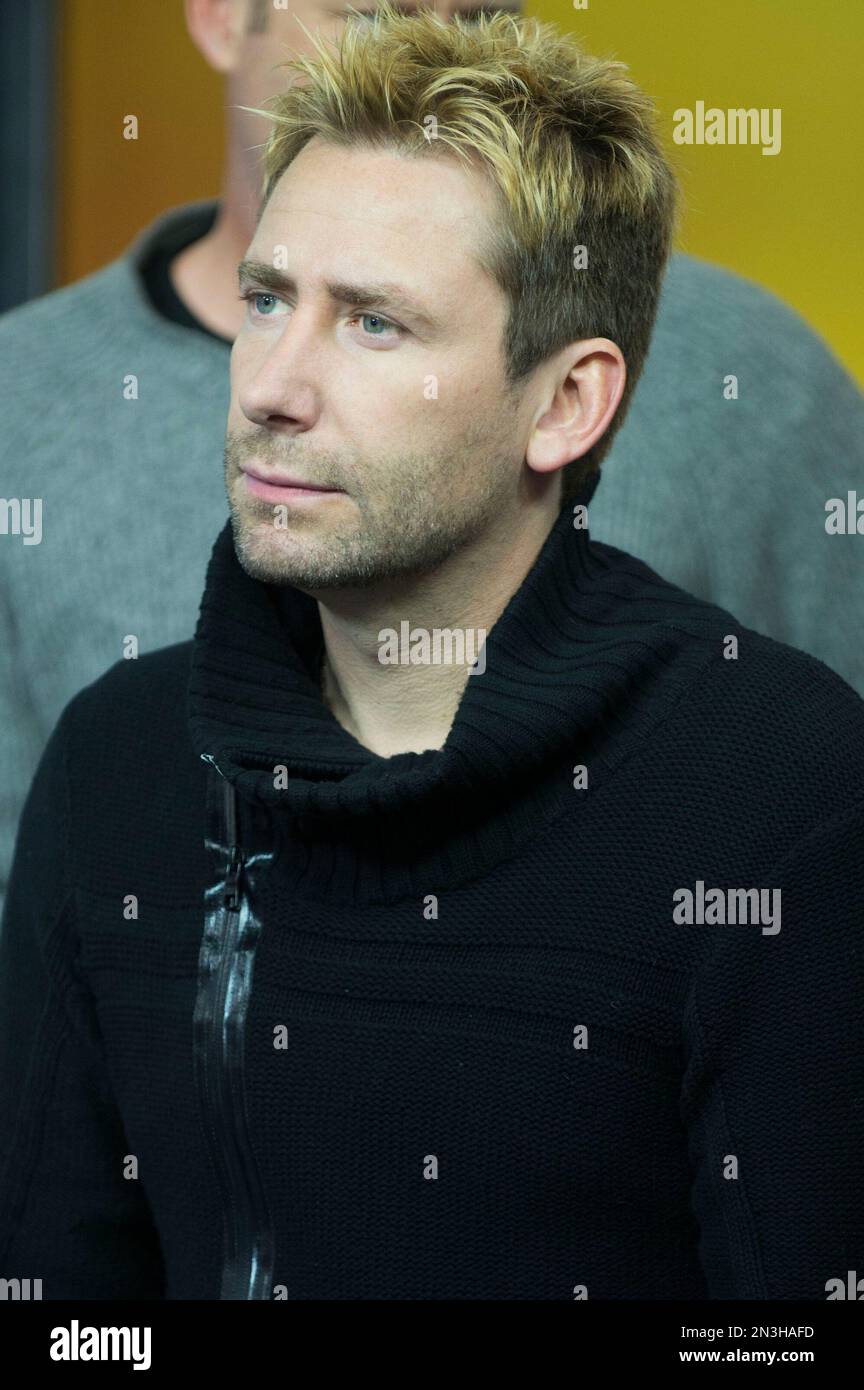 Singer Chad Kroeger of Nickelback seen on The Morning Show on Thursday ...