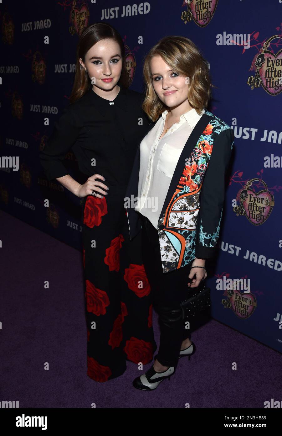 Kaitlyn Dever, left, and Maddy Dever arrive at Just Jared's Homecoming ...
