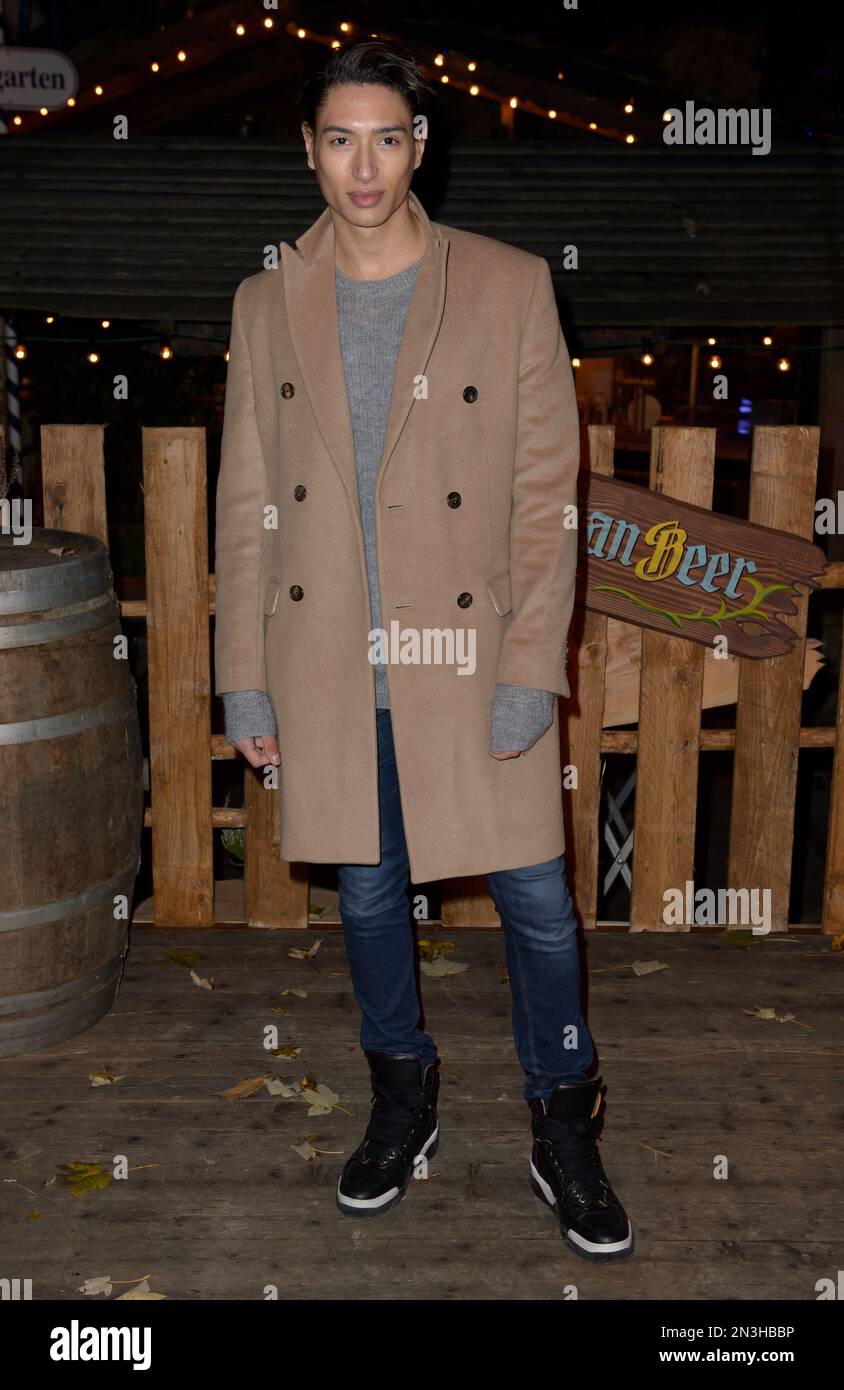 Nat Weller poses for photographers at the opening of the Winder ...