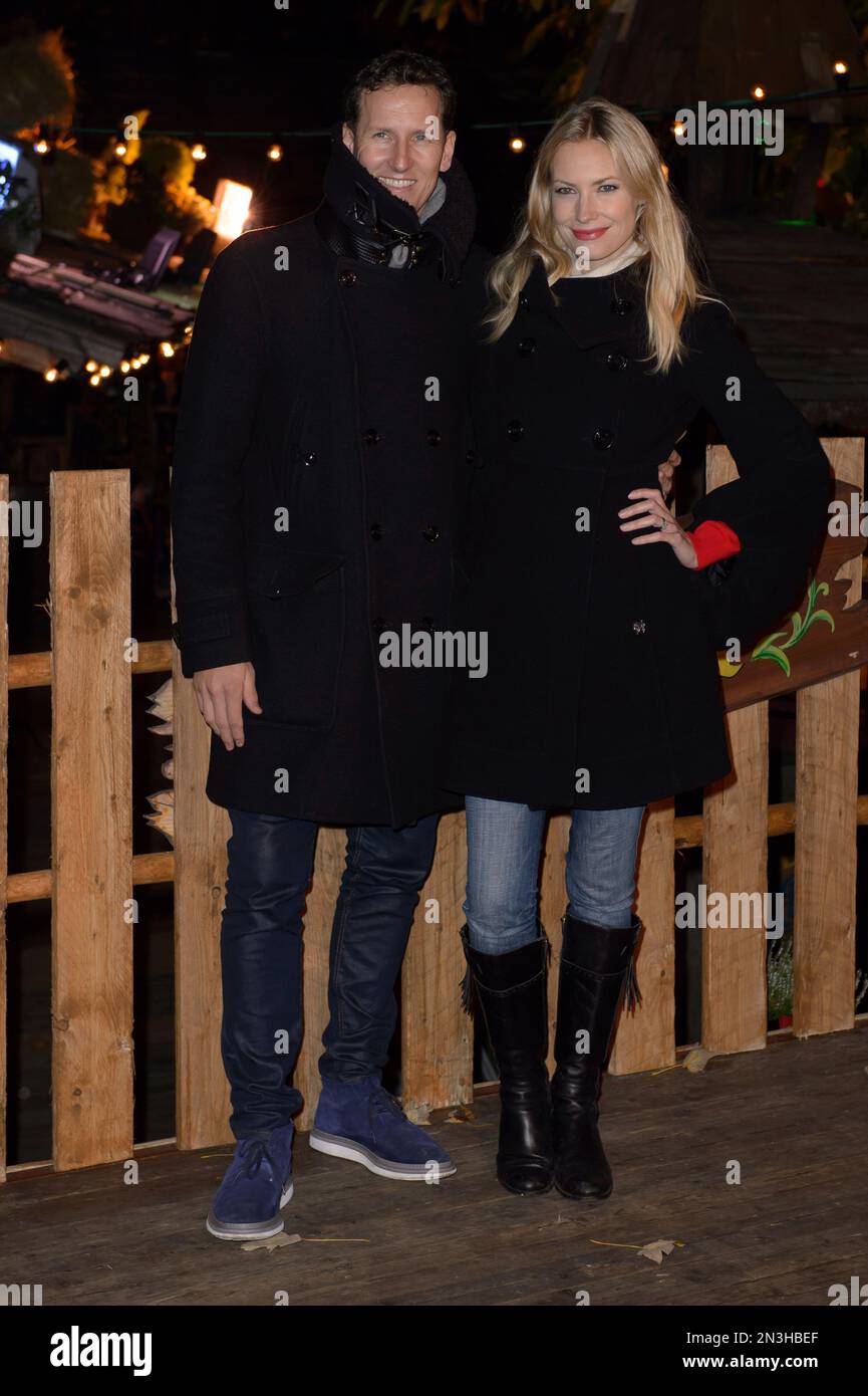 Brendan Cole poses for photographers at the opening of the Winder ...