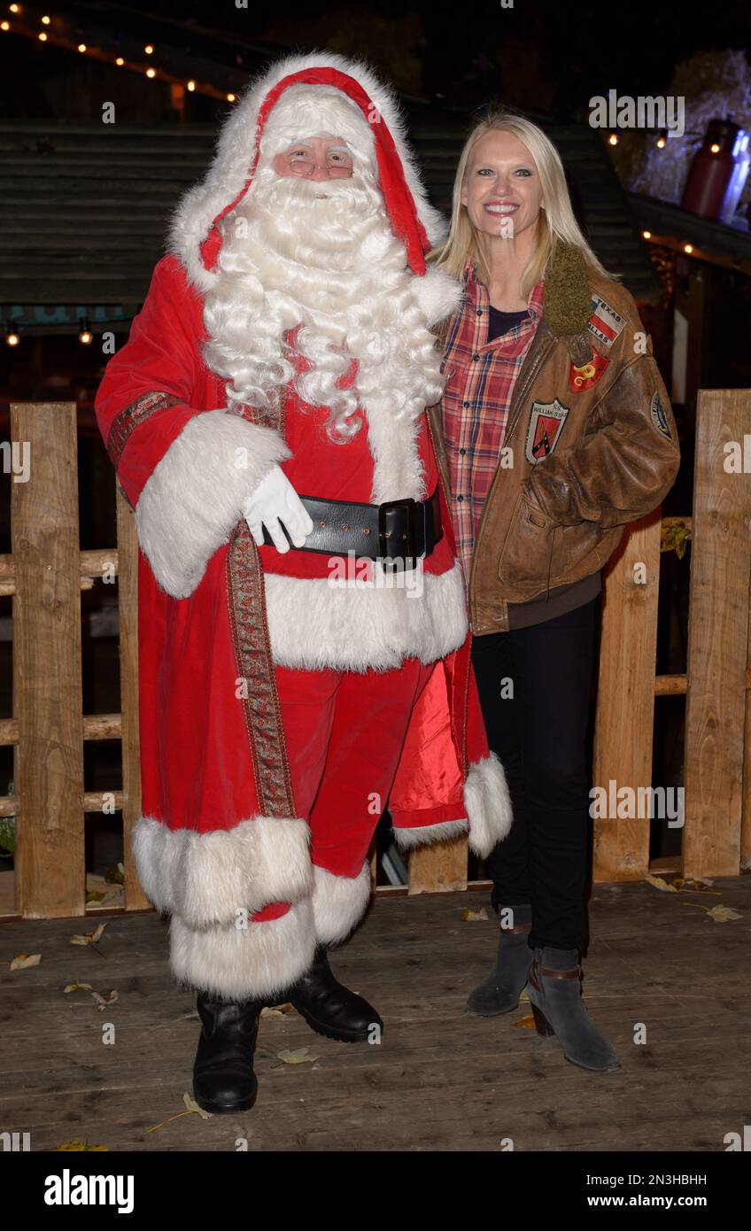 Anneka Rice poses for photographers at the opening of the Winder ...
