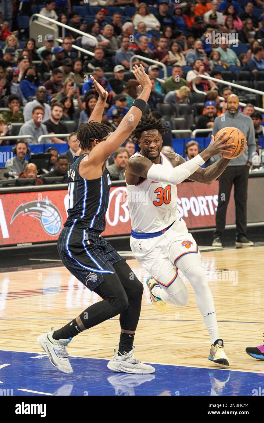 Orlando, Florida, USA, February 7, 2023, New York Knicks forward Julius ...