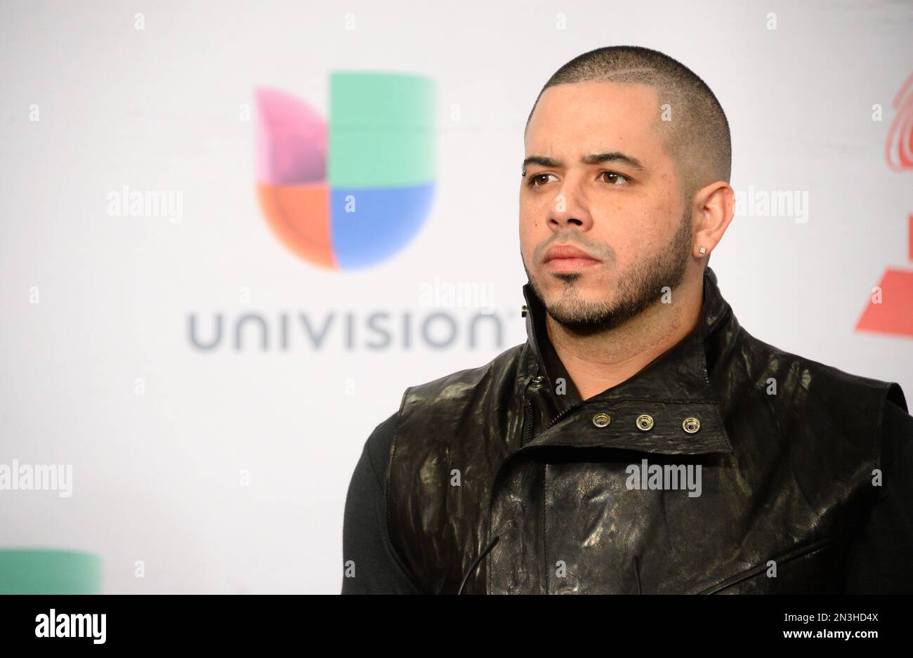 El General Gadiel poses in the press room at the 15th annual Latin ...