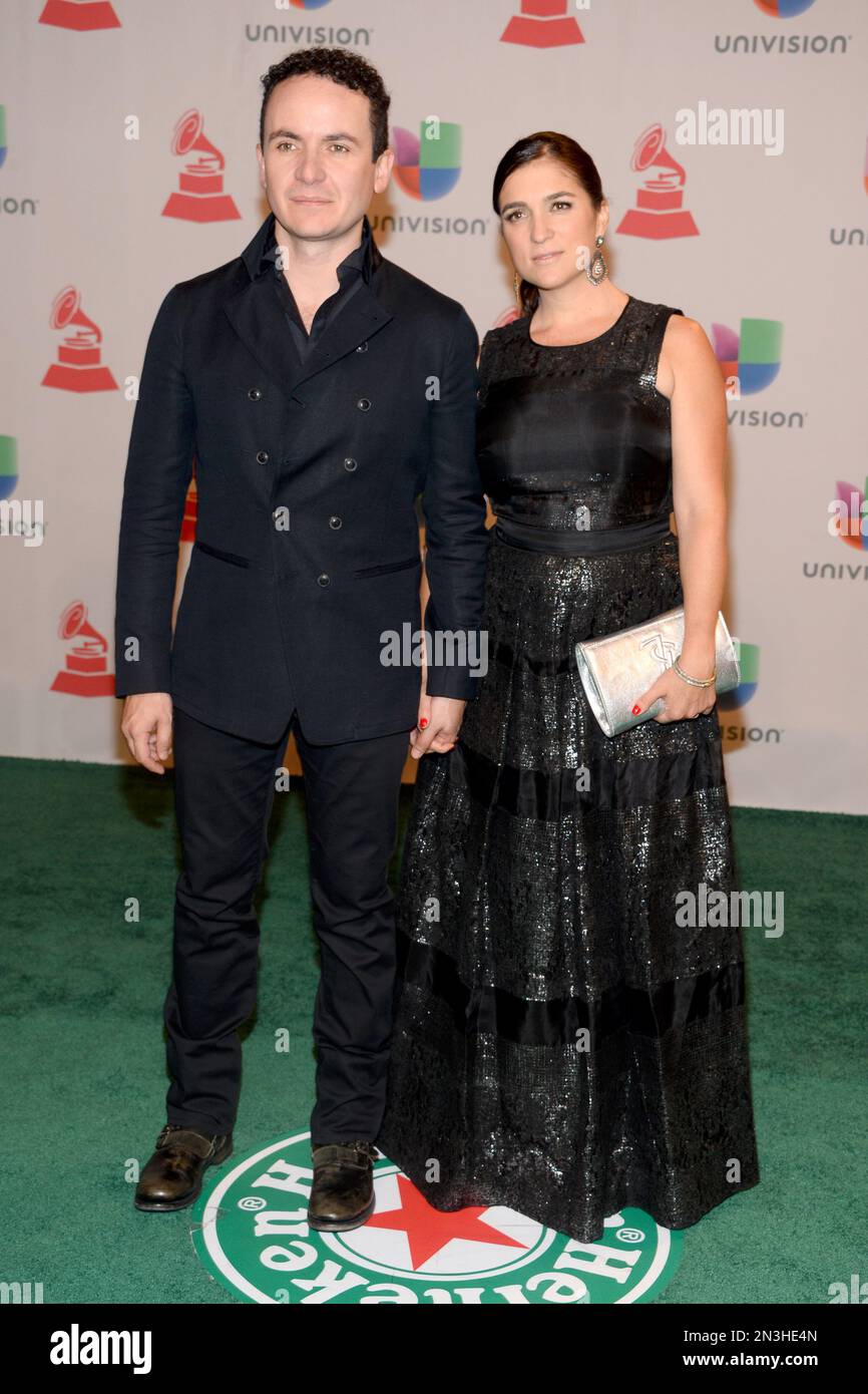 Fonseca, left, and Juliana Posada arrive at the 15th annual Latin ...