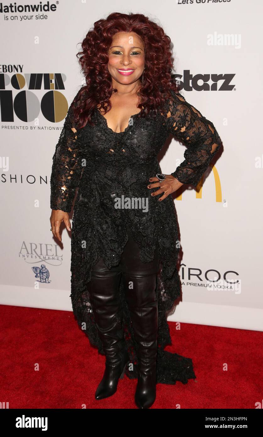 FILE - This Wednesday, Nov. 19, 2014 file photo shows Chaka Khan at the ...