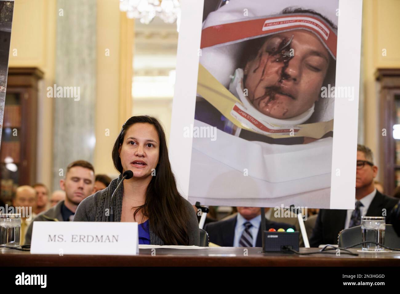 Stephanie Erdman, an Air Force 1st lieutenant, describes her experience ...