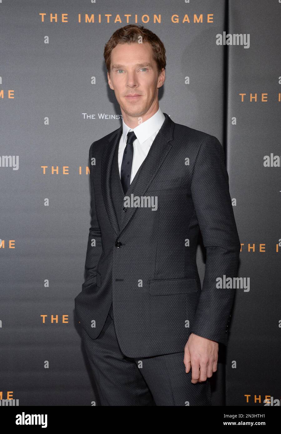 Benedict Cumberbatch attends the premiere of "The Imitation Game" at ...