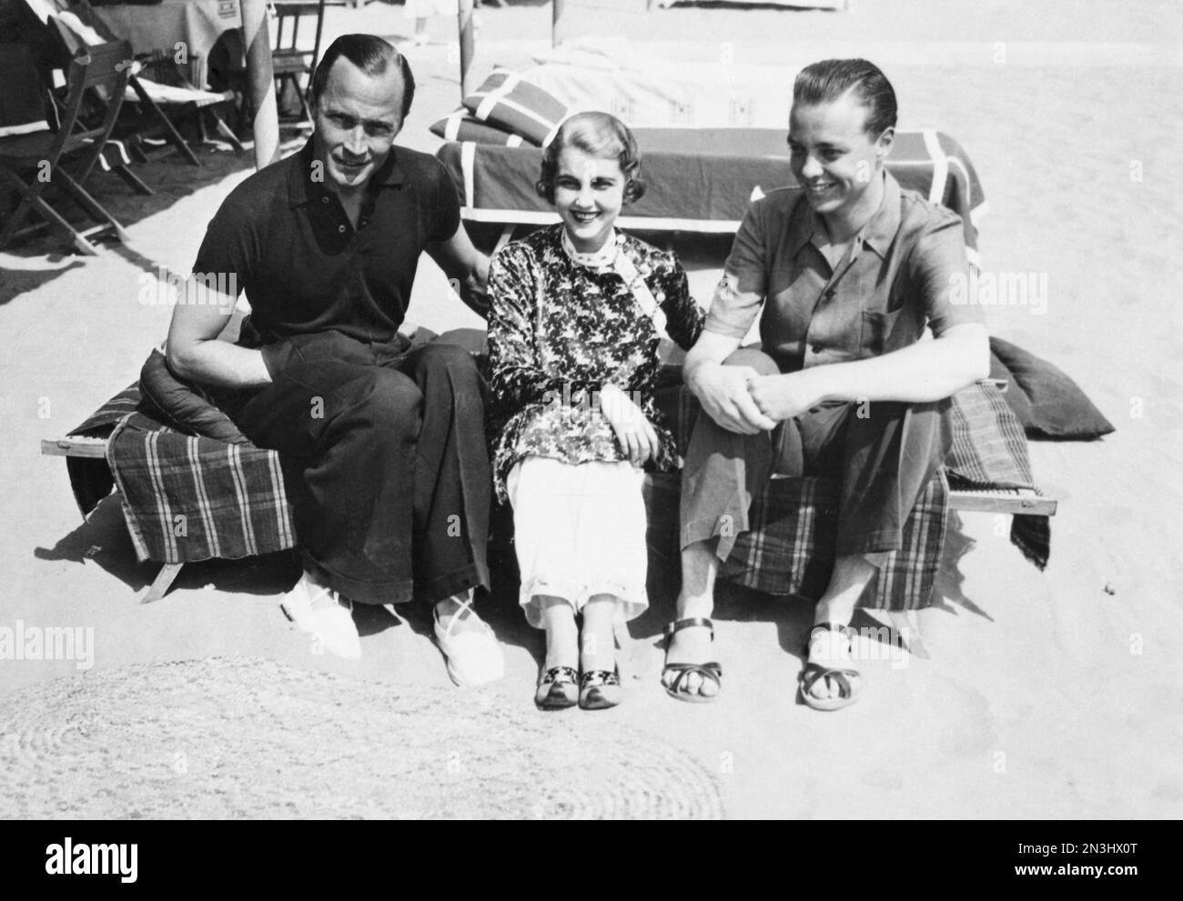 Left to right : Count Haugwitz Von Reventlow, his wife, the former ...