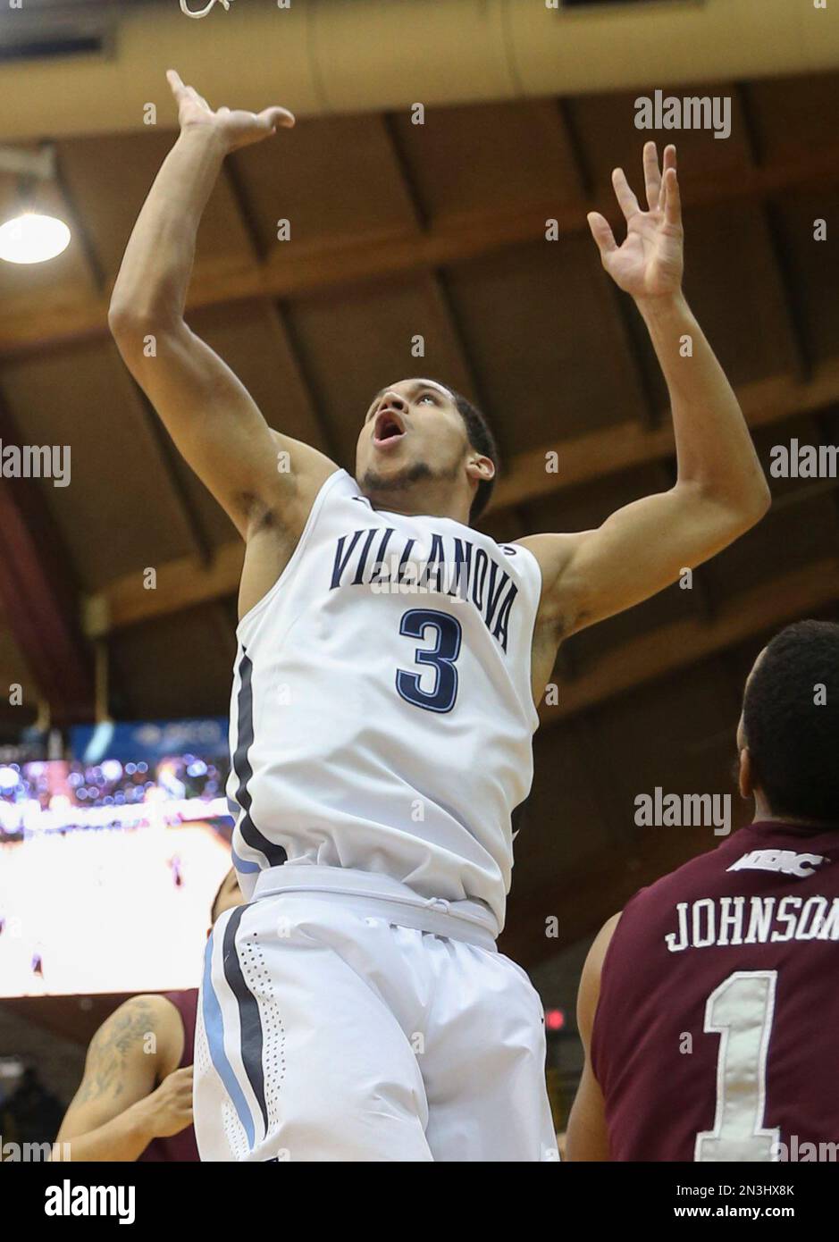 Villanova's Josh Hart in action during an an NCAA college basketball ...
